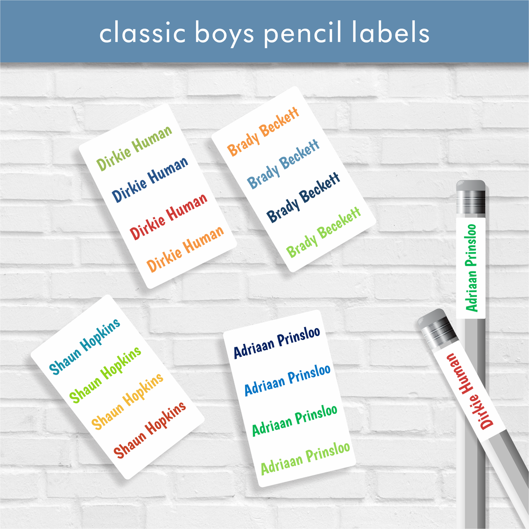 Pencil Labels – Stikit